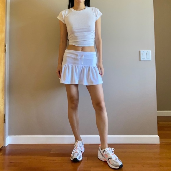 Dolls Kill | Skirts | Dolls Kill X Delias Terry Mini Skirt White | Poshmark